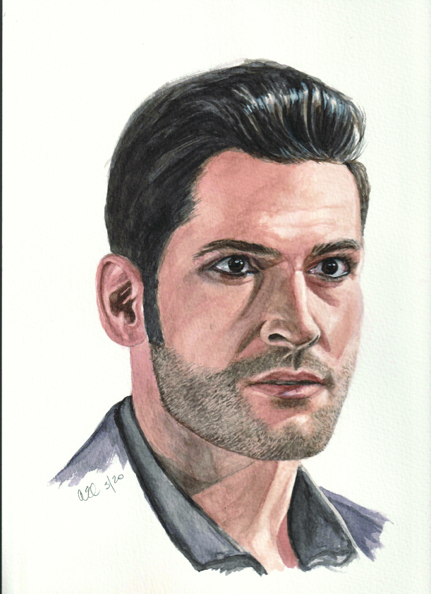 Lucifer Morningstar - Portrait 3 - thedothatgirl - Lucifer (TV ...
